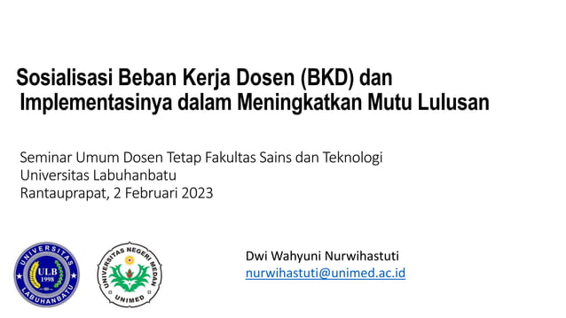 02022023-Sosialisasi BKD dan Implementasinya dalam Meningkatkan Mutu ...