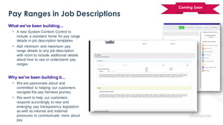 Webinar - Q1 2023 What's New in Payfactors | PDF