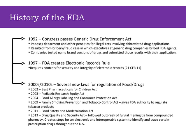 Overview of the FDA | PPT | Pharmaceutical Industry | Industries