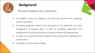 Promotion and incorporation of land governance guidelines with local ...