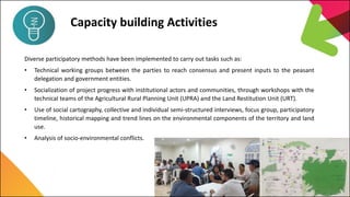 Promotion and incorporation of land governance guidelines with local ...