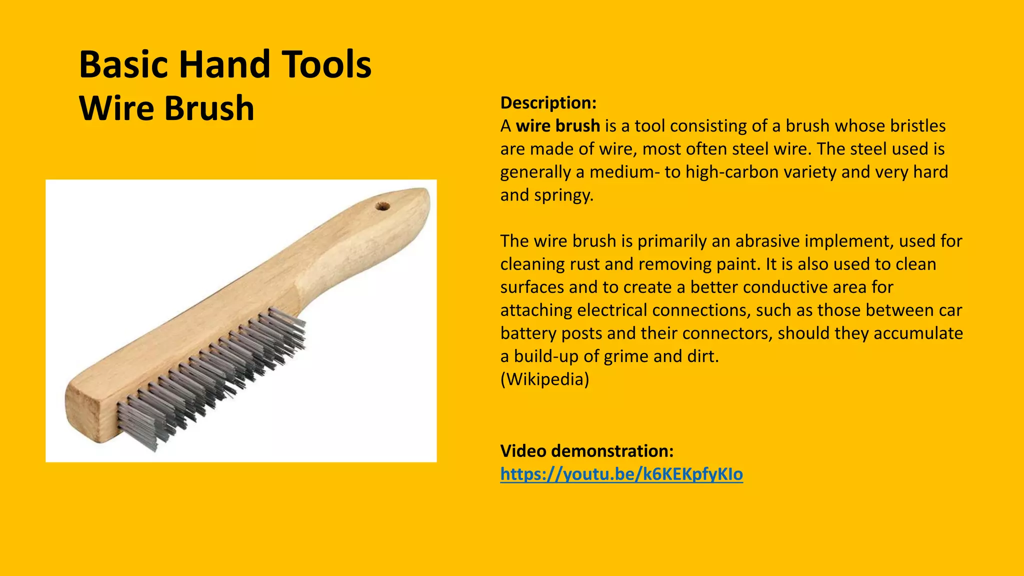 Basic Hand Tools | PPTX