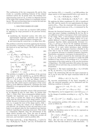 Reachability Analysis "Control Of Dynamical Non-Linear Systems" | PDF