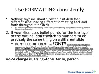 How To Use Powerpoint -- A Briefing | PPT