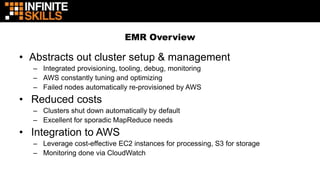 Hadoop in the cloud with AWS' EMR | PPTX