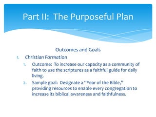 Purposeful Plan Overview | PPTX | Christianity | Religion & Spirituality
