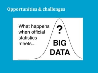 Opportunities and methodological challenges of Big Data for official ...
