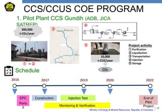 CCS/CCUS Program and Activities in Indonesia | PDF