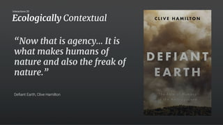 Design in the Anthropocene | PPT