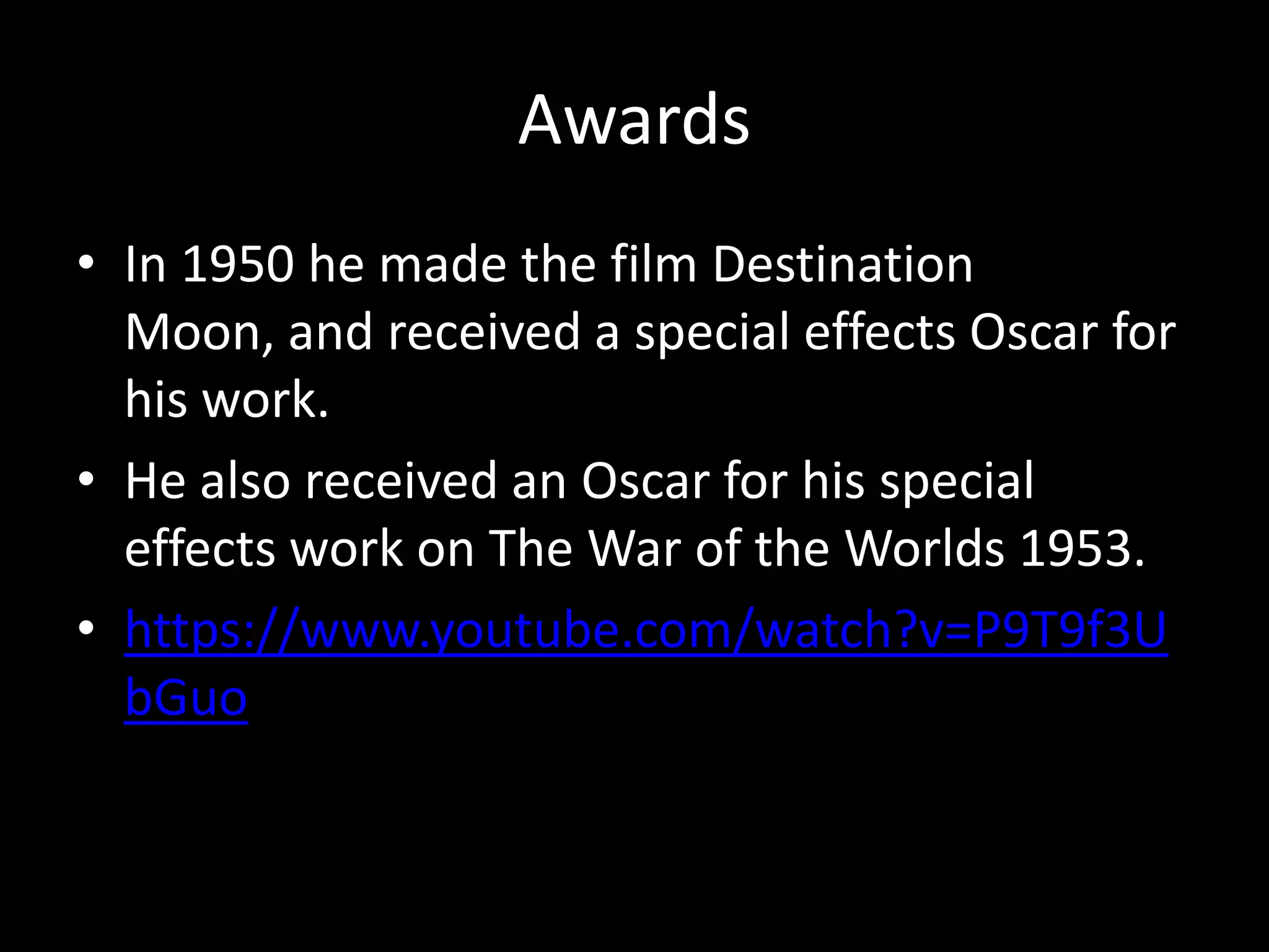 george pal powerpoint | PPTX