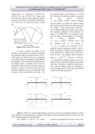 Vibration Suppression of Vehicle-Bridge-Interaction System using ...
