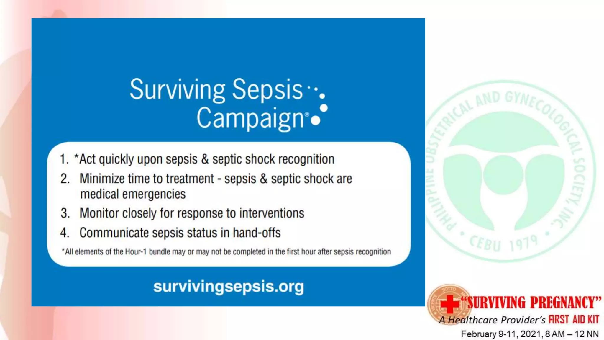 Surviving Sepsis in Pregnancy | PPTX