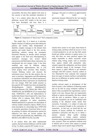 Narrative: Text Generation Model from Data | PDF