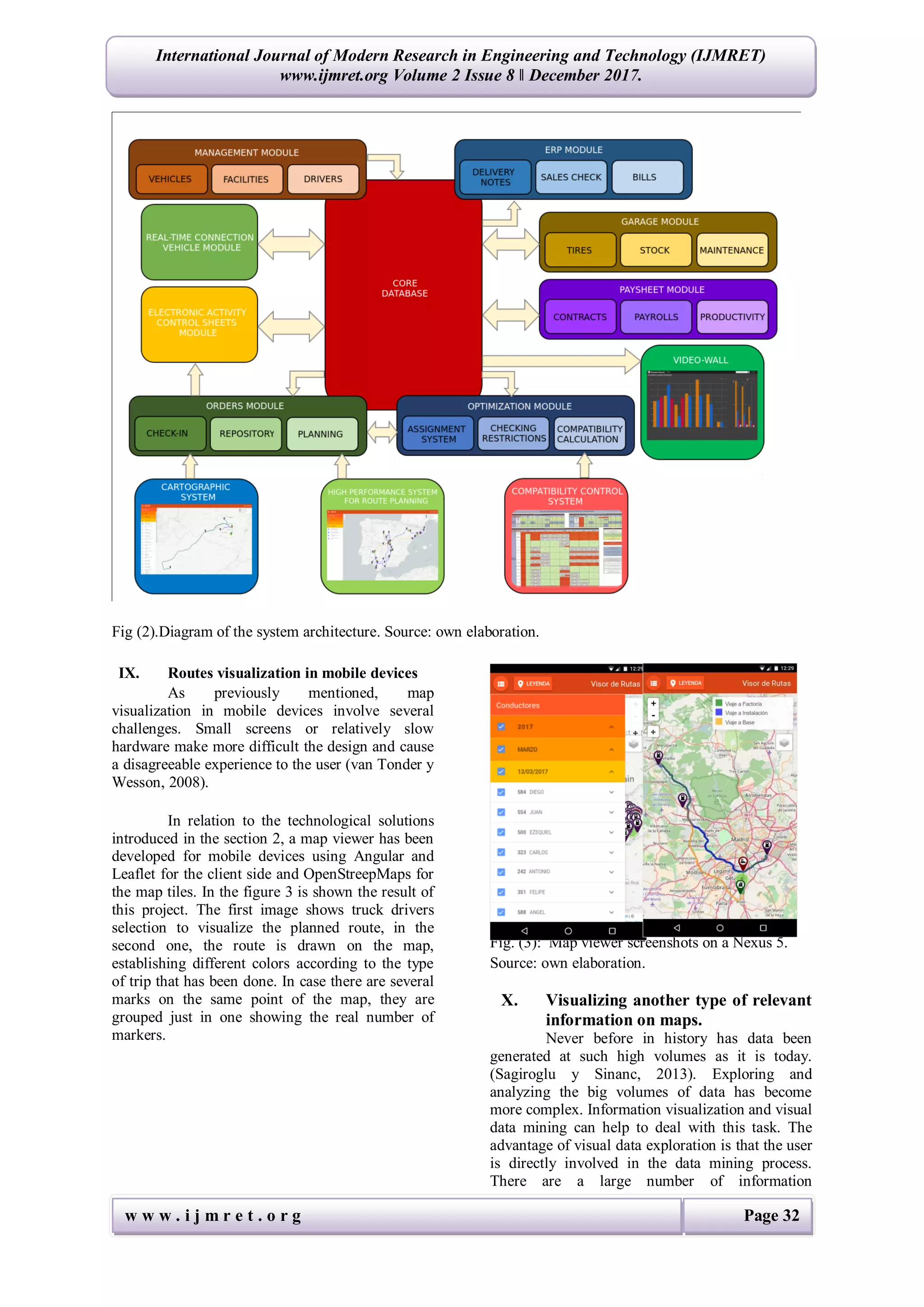 Cartographic systems visualization in mobile devices: issues ...