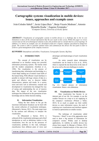 Cartographic systems visualization in mobile devices: issues, approaches and example cases | PDF
