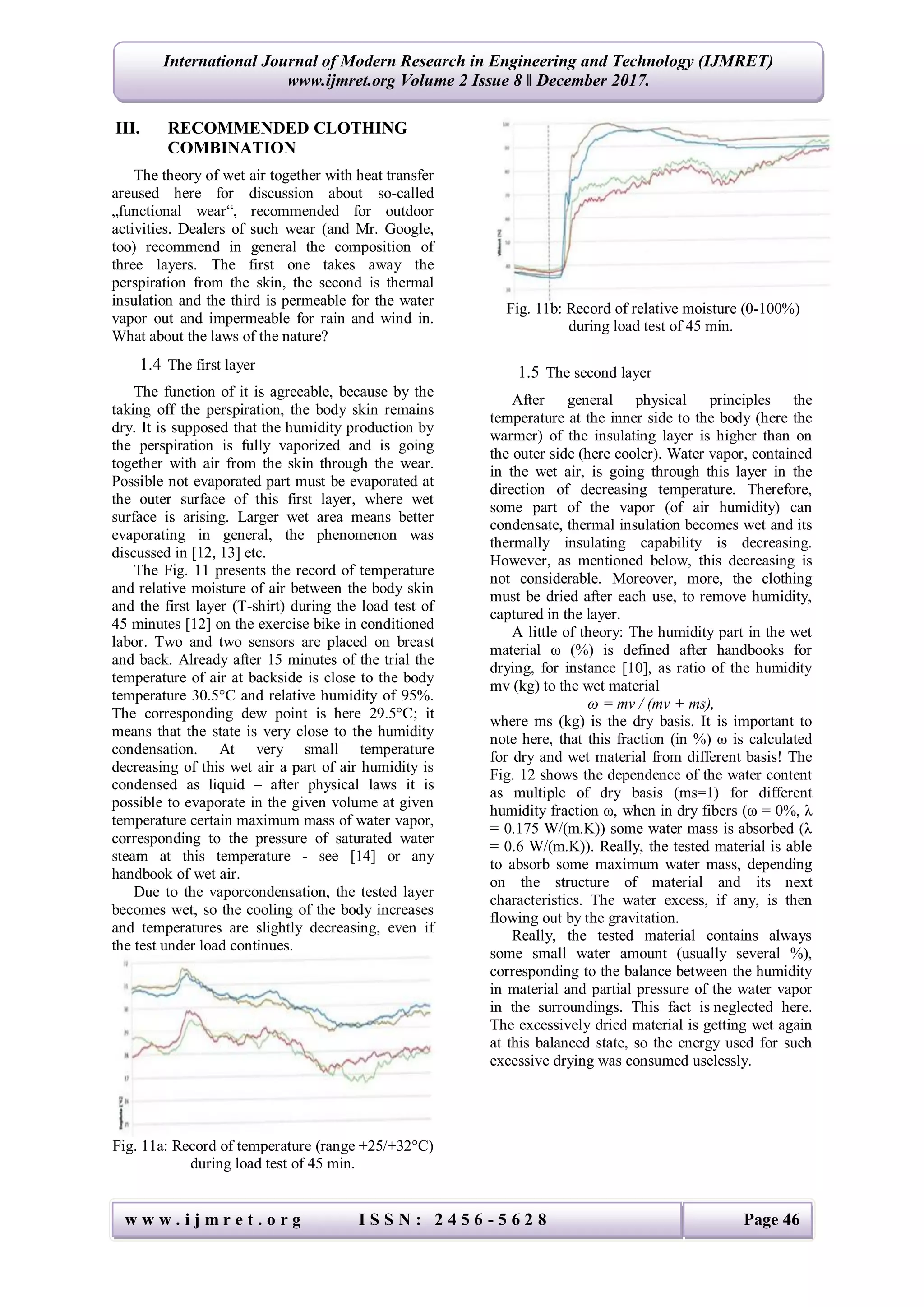 Air and Moisture Permeability of Textiles | PDF
