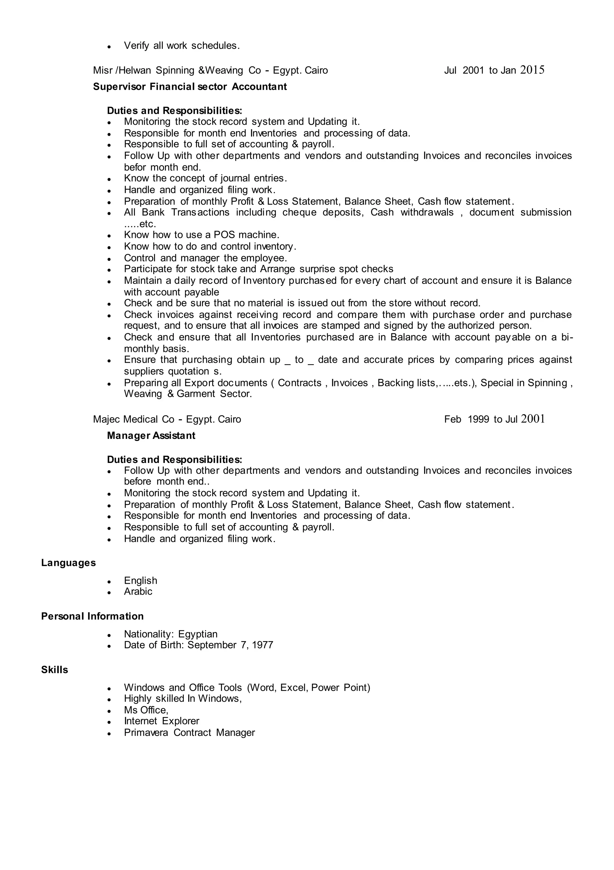 AHMED CV | DOCX