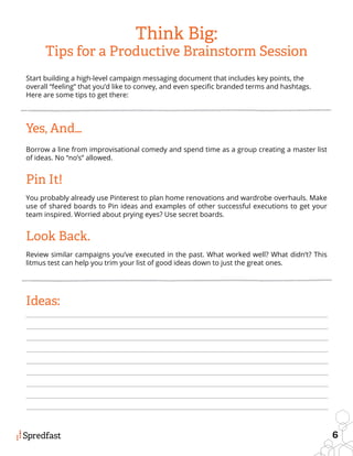 What Are 8 Steps To A Successful Social Campaign Plan And Checklist? # ...