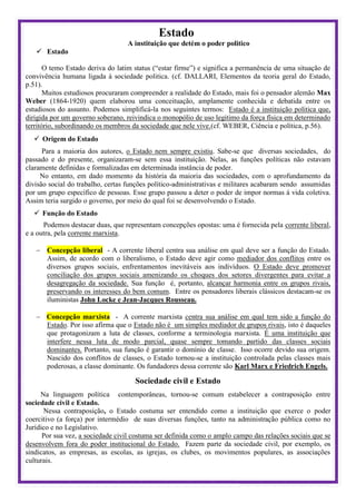 Política, poder e Estado | PDF