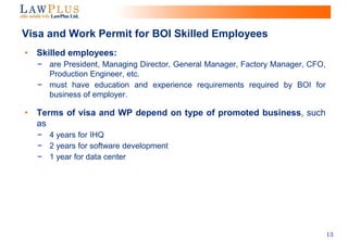 Visa work Permit Laws Update | PDF