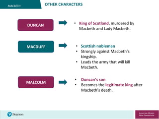William Shakespeare - Macbeth presentation Amazing Minds | PDF