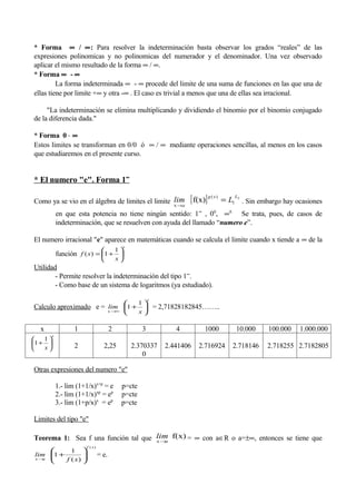 020 limites (teoria indeterminaciones) | DOC