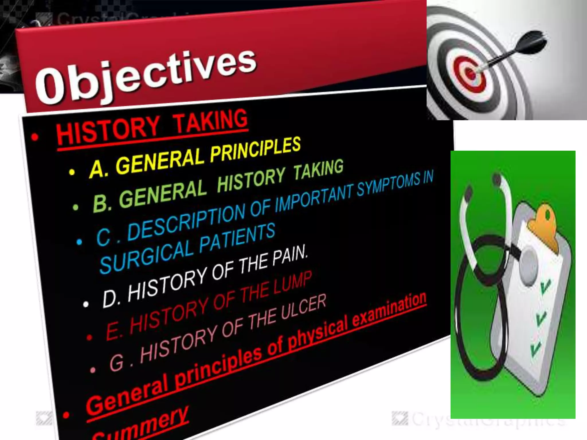 02 1 principles of history taking and physical examination | PPTX
