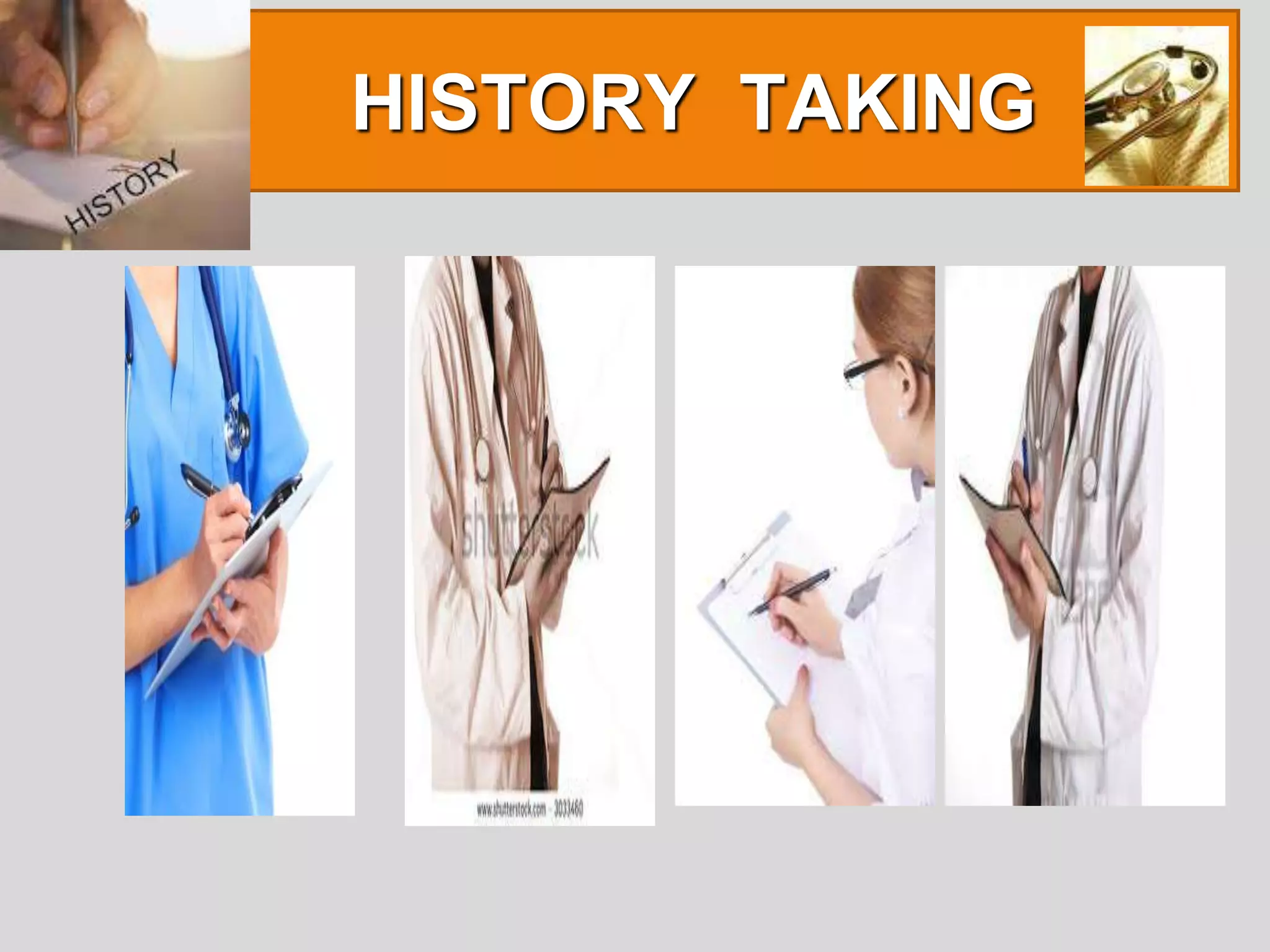 02 1 principles of history taking and physical examination | PPTX