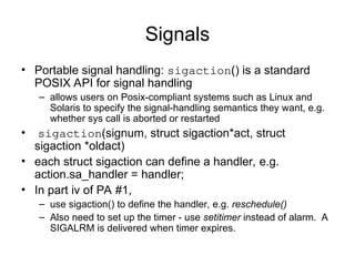 Traffic Signal Synchronization Operating Systems | PPT