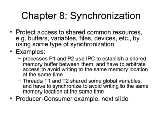 Traffic Signal Synchronization Operating Systems | PPT