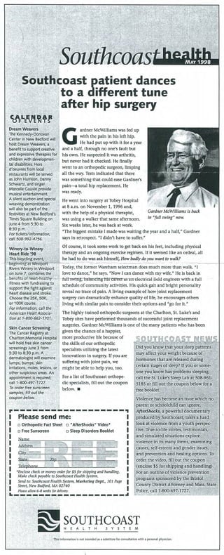 Southcoast Health System Advertorial | PDF | Media Industry | Industries