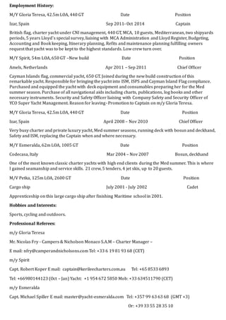 Zeljko Mikulicic CV Yachts | DOCX