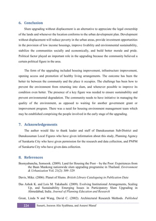 Slum Upgrading Without Displacement at Danukusuman Sub-District ...