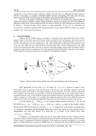 Enabling relay selection in non-orthogonal multiple access networks ...