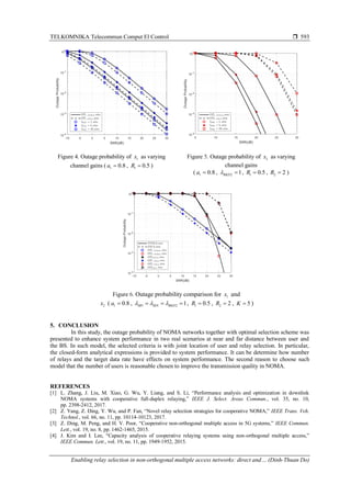 Enabling relay selection in non-orthogonal multiple access networks ...