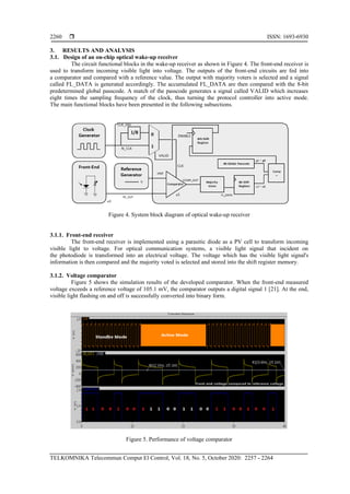 On-chip ultra low power optical wake-up receiver for wireless sensor nodes targeting structural ...