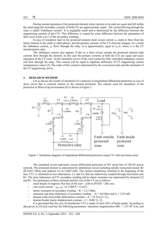 Analysis of Modeling of Current Differential Protection | PDF | Physics ...
