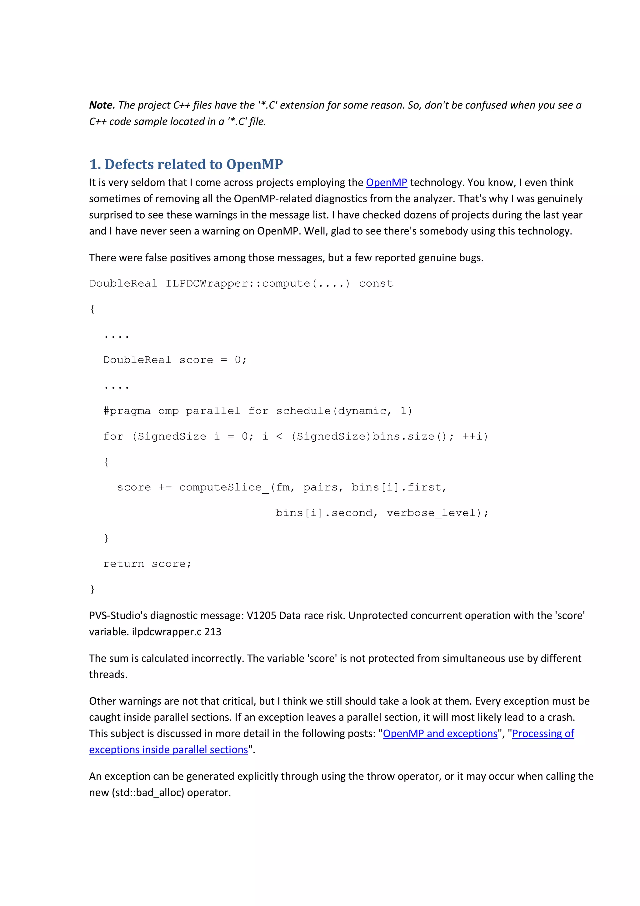 Picking Mushrooms after Cppcheck | PDF