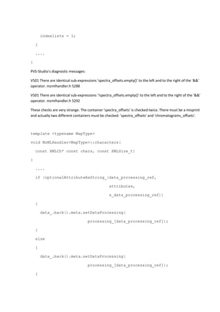 Picking Mushrooms after Cppcheck | PDF