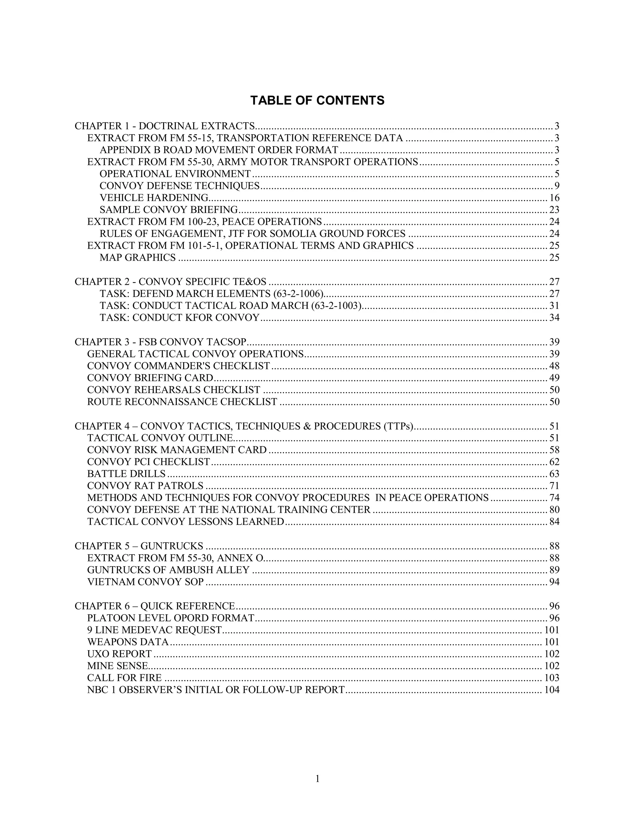 Tactical_Convoy_Handbook2002 | PDF
