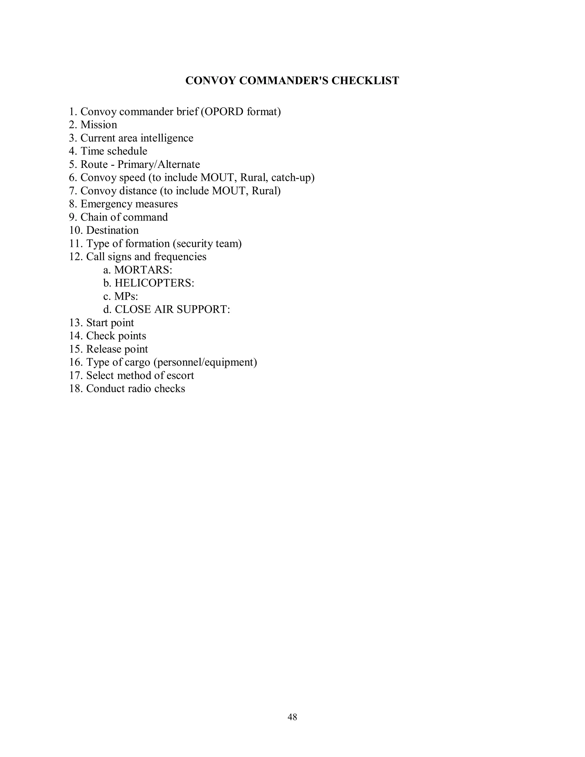 Tactical_Convoy_Handbook2002 | PDF