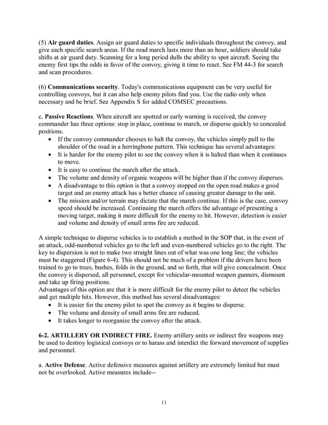 Tactical_Convoy_Handbook2002 | PDF | Arms & Ammunition | Sensitive Topics