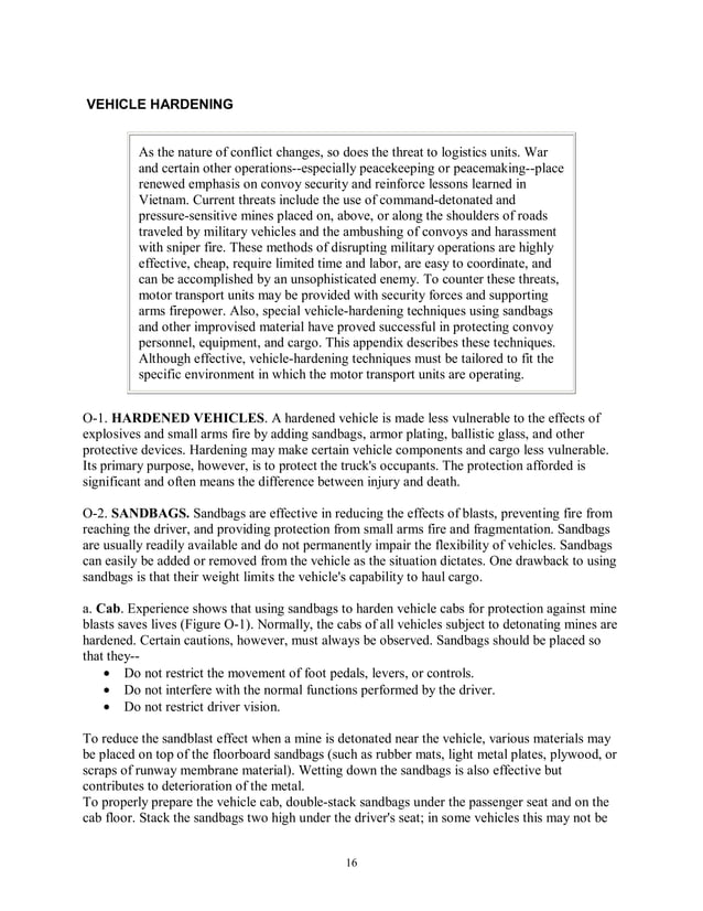 Tactical_Convoy_Handbook2002 | PDF | Arms & Ammunition | Sensitive Topics