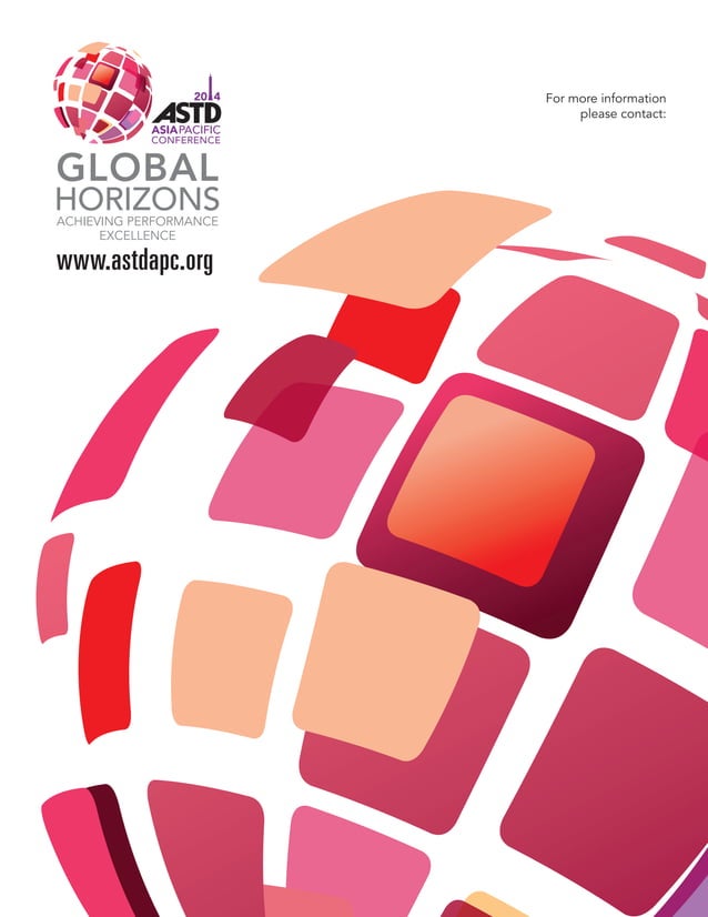 Astd 2014 Asia Pacific Conference Flyer
