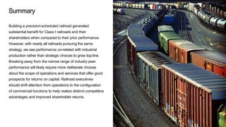 Driving growth and differential performance among Class I railroads | PPTX