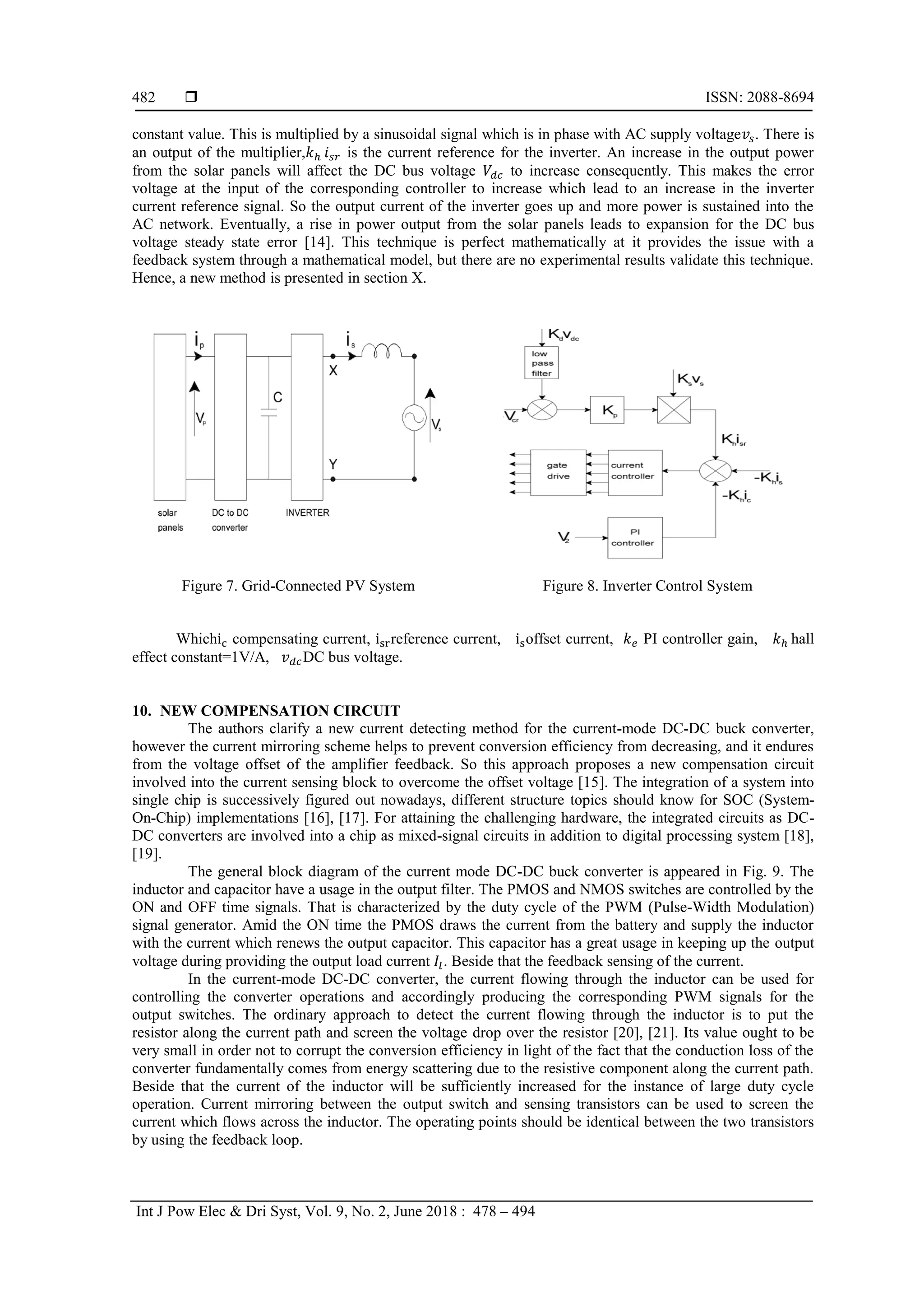 Review of DC Offset Compensation Techniques for Grid Connected Inverters | PDF