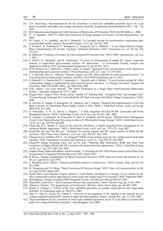 Review of DC Offset Compensation Techniques for Grid Connected ...
