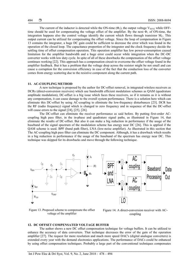Review of DC Offset Compensation Techniques for Grid Connected Inverters | PDF