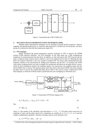 A hybrid of the selected mapping and partial transmit sequence approaches for reducing the high ...
