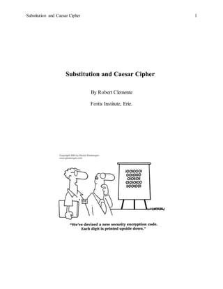 SubstitutionAndCaesar | DOCX